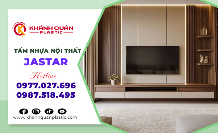 Tủ kệ tivi nhựa Jastar điểm nhấn sang trọng cho phòng khách hiện đại